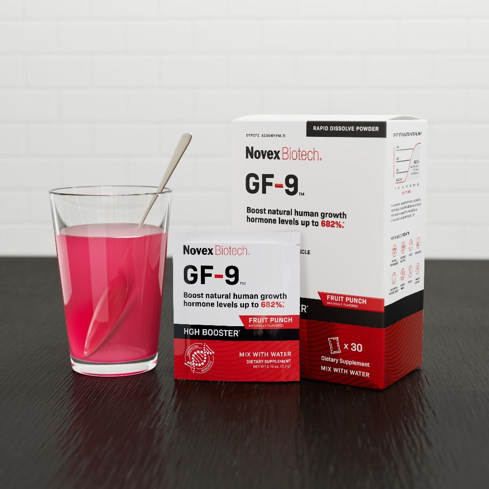 GF-9™: Boost Human Growth Hormone (HGH) Levels | Novex Biotech