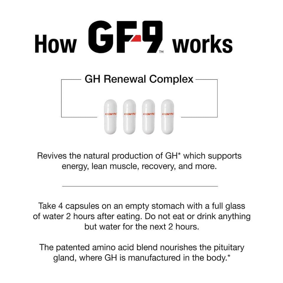 GF-9™: Boost Human Growth Hormone (HGH) Levels – Novex Biotech